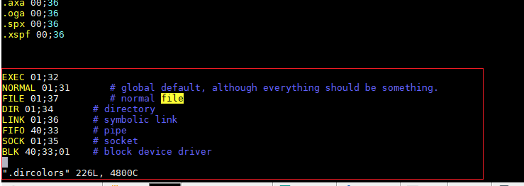 Linux中dircolors命令设置显示的文件及目录_linux dircolor -b-CSDN博客