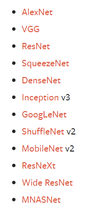 pytorch——torchvision预训练模型与数据集全览_chris_1996的博客-CSDN博客_torchvision 预训练模型