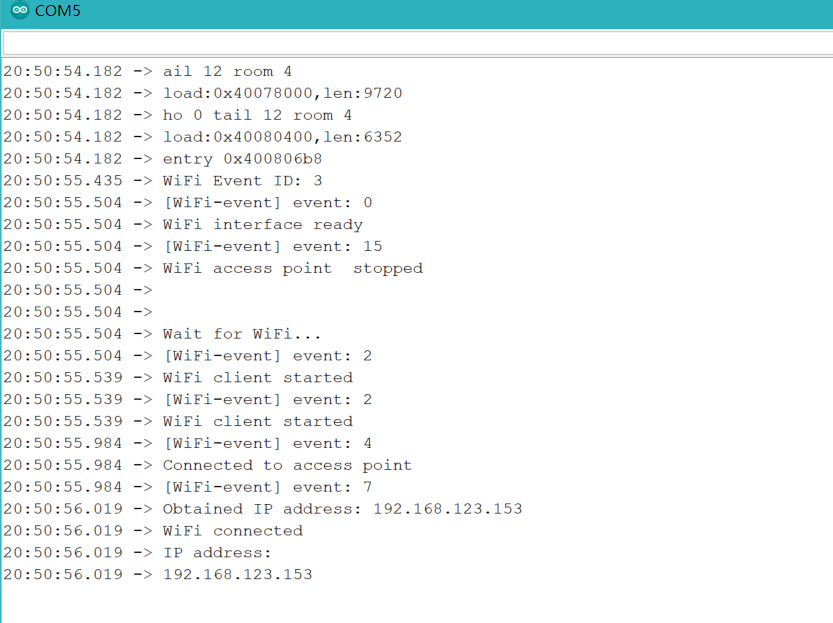 使用Arduino开发ESP32（二十五）：WiFiClientEvents例程_esp32 wifi.onevent-CSDN博客