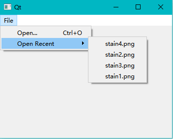 Qt实现最近打开文件功能_qt 最近打开的文件-CSDN博客