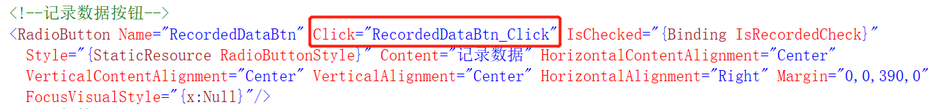Wpf Radiobutton按钮控件取消选中设置wpf Radiobutton取消选中 Csdn博客