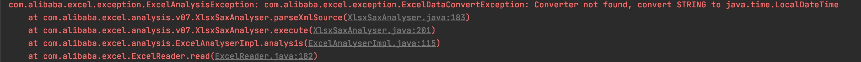 EasyExcel导入excel中时间格式到LocalDateTime字段转换器Converter_easy excel导入时间-CSDN博客