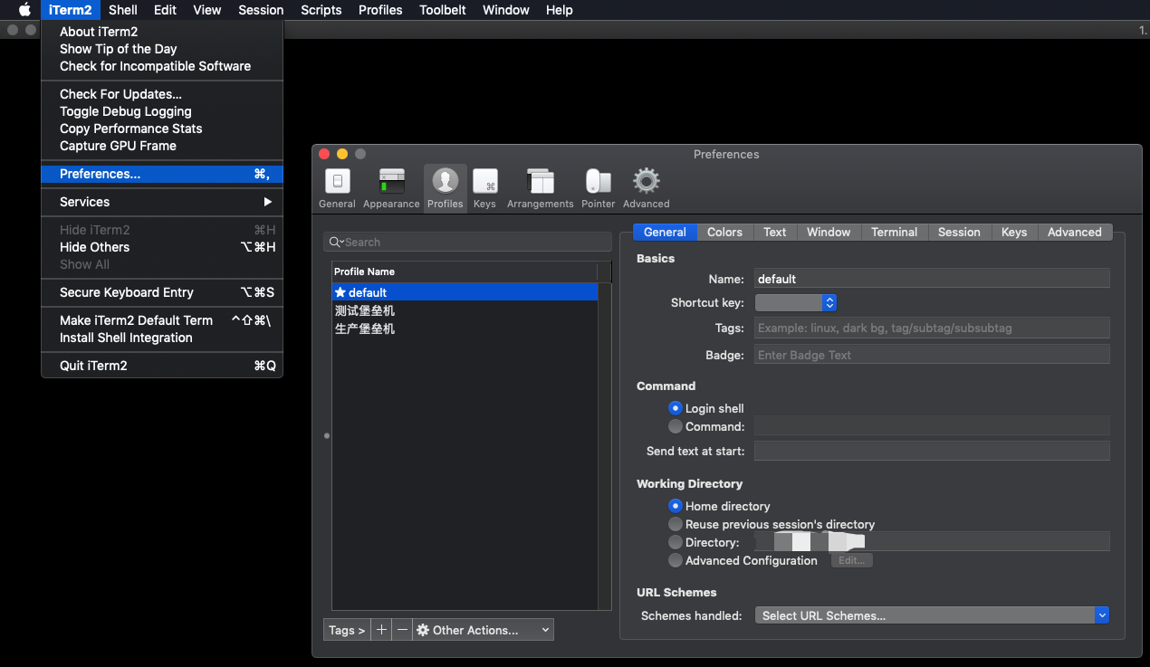 iterm2如何像windows高逼格连接ssh服务器_item2 ssh 别名-CSDN博客