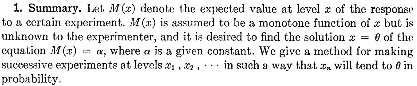 论文阅读SGD A Stochastic Approximation Method-CSDN博客
