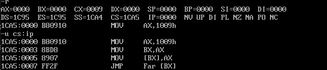 关于Doxbox 0.74中jmp dword ptr ax 命令-CSDN博客