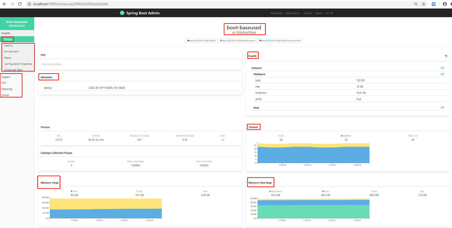 springboot5---＞springboot应用的监控功能-----使用spring boot Admin来监控spring boot ...