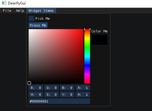 DearPyGui 教程（二）_dearpygui导航菜单-CSDN博客
