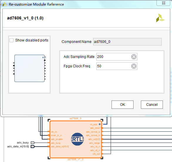 ZYNQ PL采集AD7606数据 用做FFT变换_xilinx fpga adc fft-CSDN博客