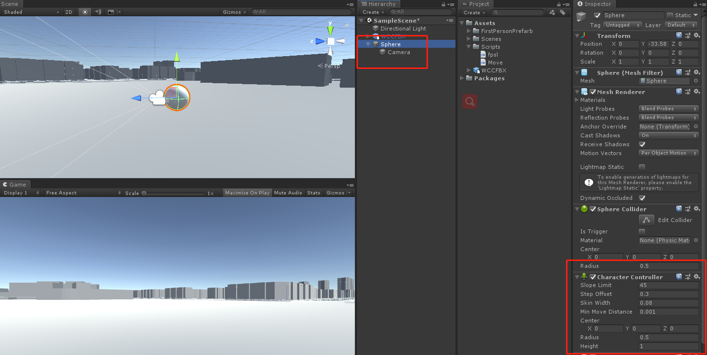 Untiy第一人称视角漫游简单实现_unity漫游项目文档报告代码-CSDN博客