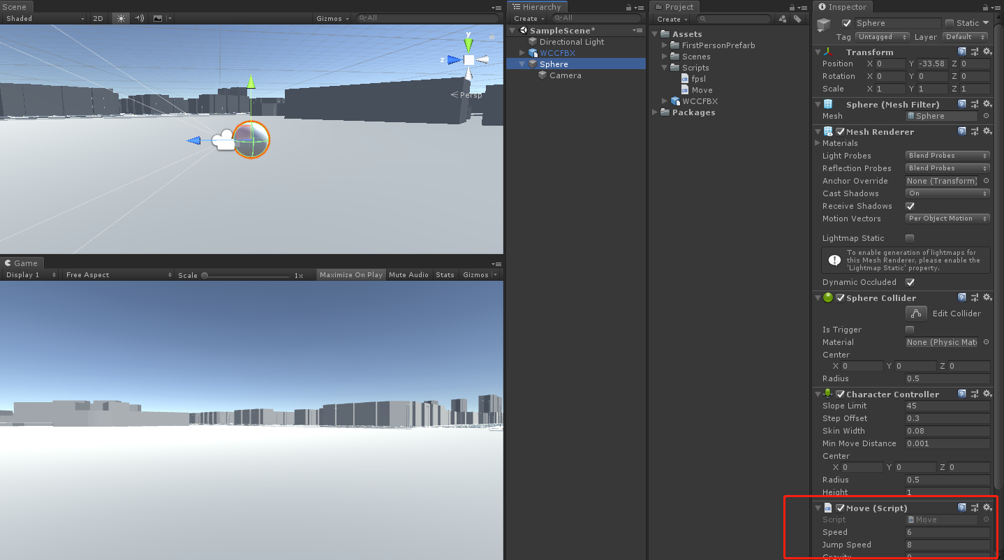 Untiy第一人称视角漫游简单实现_unity漫游项目文档报告代码-CSDN博客