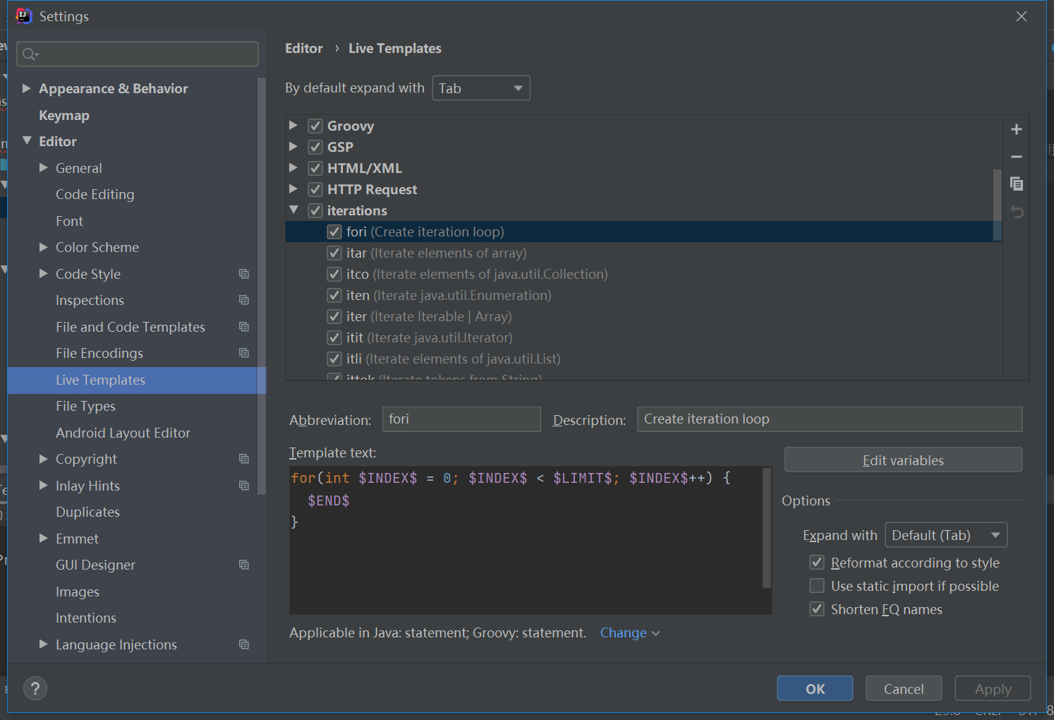 idea foreach 快捷键 不要换行_idea foreach不换行-CSDN博客