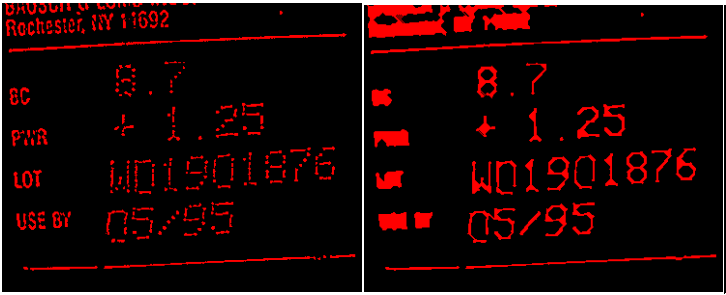 Halcon中的基于区域的形态学处理(腐蚀&膨胀&开闭预算&顶底帽运算) – 源码巴士