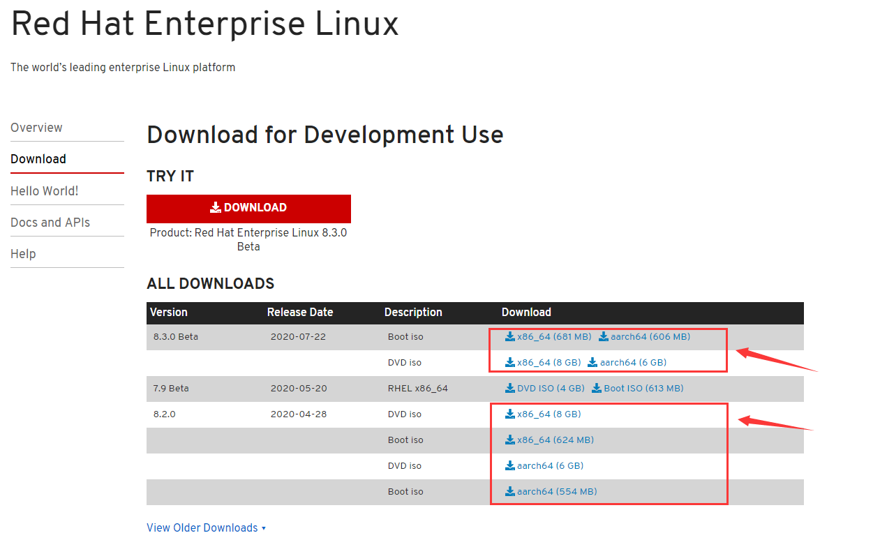 Red Hat Enterprise Linux-8.1/8.0（RHEL8.1）官方下载/百度云下载_红帽linux8.2网盘下载地址-CSDN博客
