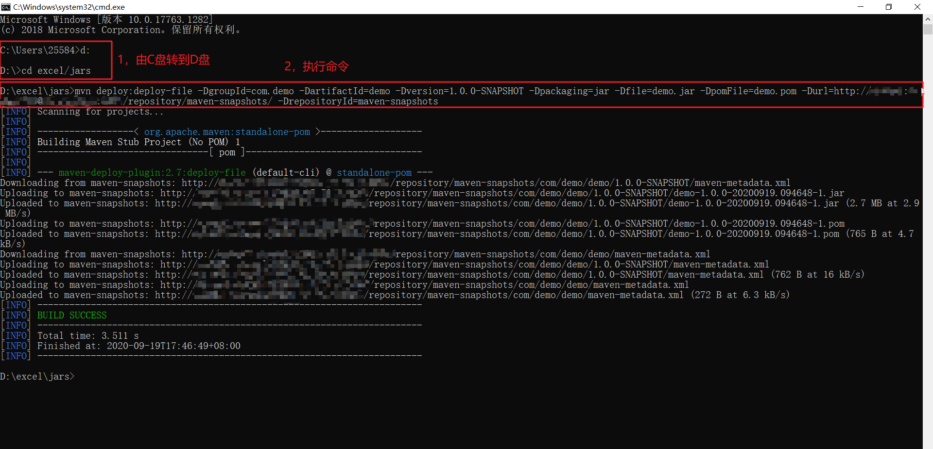 手动上传jar包到maven私服并指定pom文件：_maven手动上传pom指定版本-CSDN博客