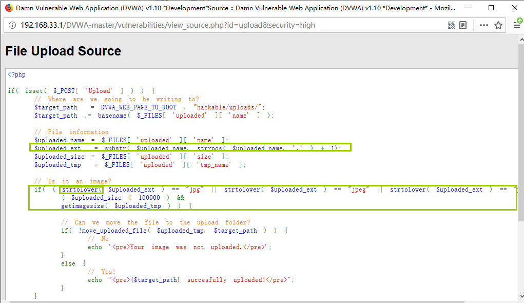 DVWA通过教程之文件上传File Upload_dvwa upload url 怎么设置多个格式-CSDN博客