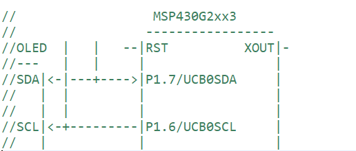 MSP430 G2553 硬件IIC OLED 单片机 OLED滚动显示-CSDN博客