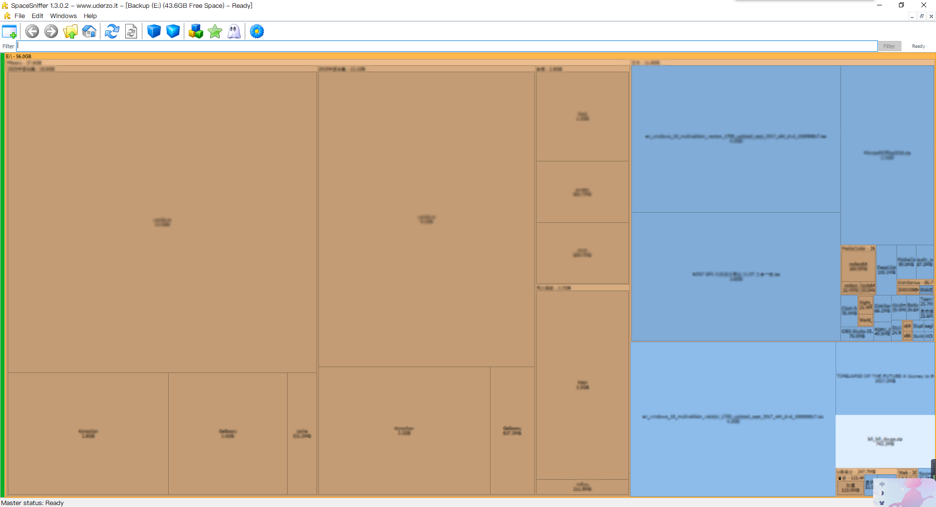 我的Windows工具之存储可视化工具——SpaceSniffer_spacesniffer无限弹窗报错-CSDN博客