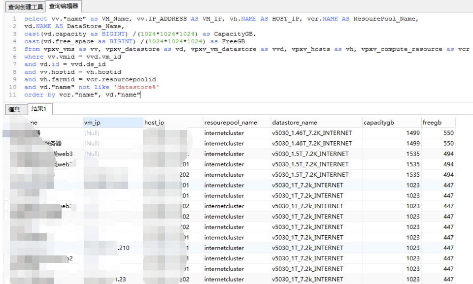 查询vCenter vcdb数据库获取虚拟机使用的datastore_vmware vcenter数据库怎么查看-CSDN博客
