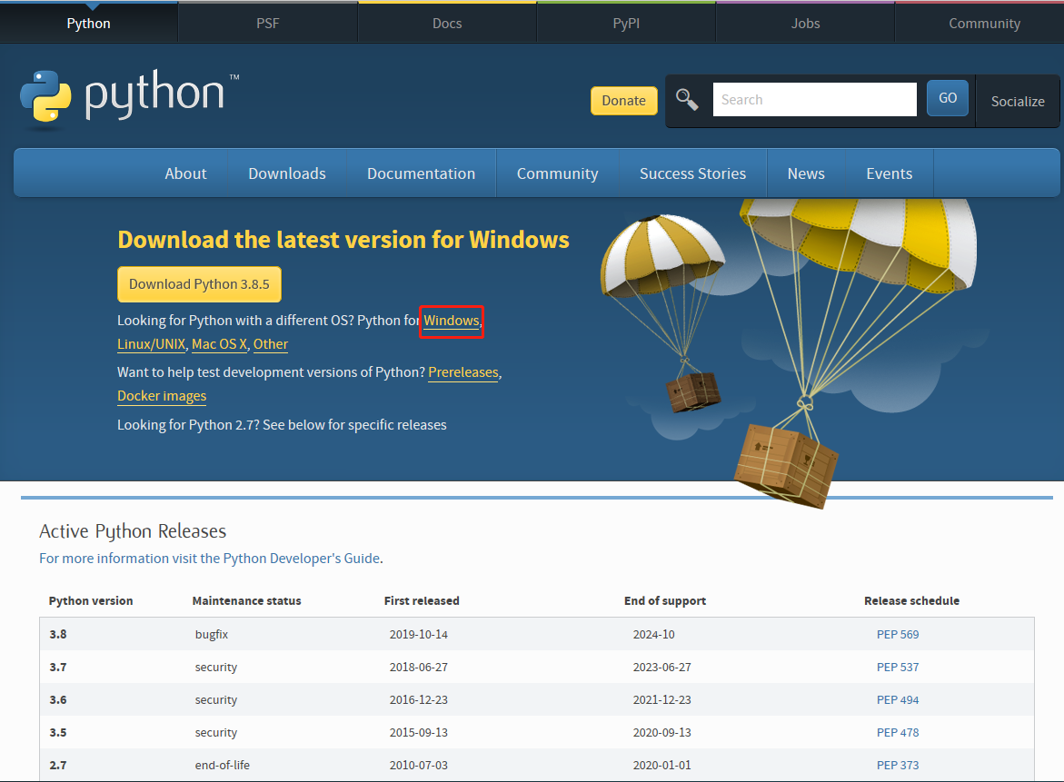 Install Python-3.6.5 on Windows 10 - Programmer Sought