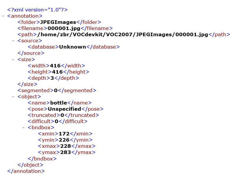 目标检测中将xml标签转换为txt（voc格式转换为yolo）_目标检测txt格式含义-CSDN博客