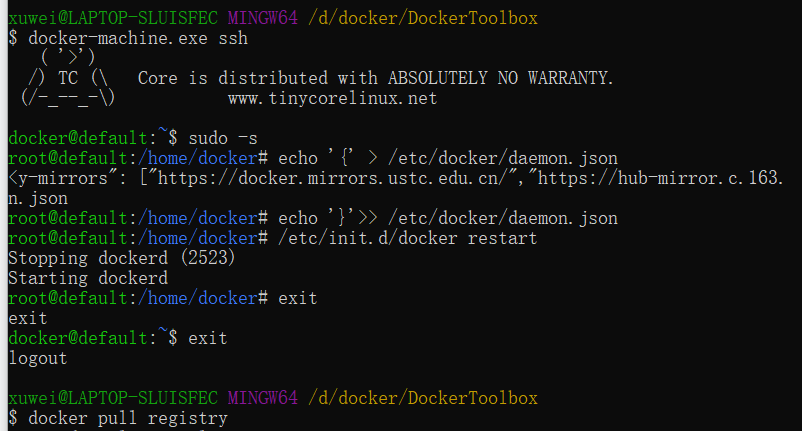 docker自定义本地仓库，出现问题及解决timeout,Error response_搭建registry5000端口成功后访问出现timeout-CSDN博客