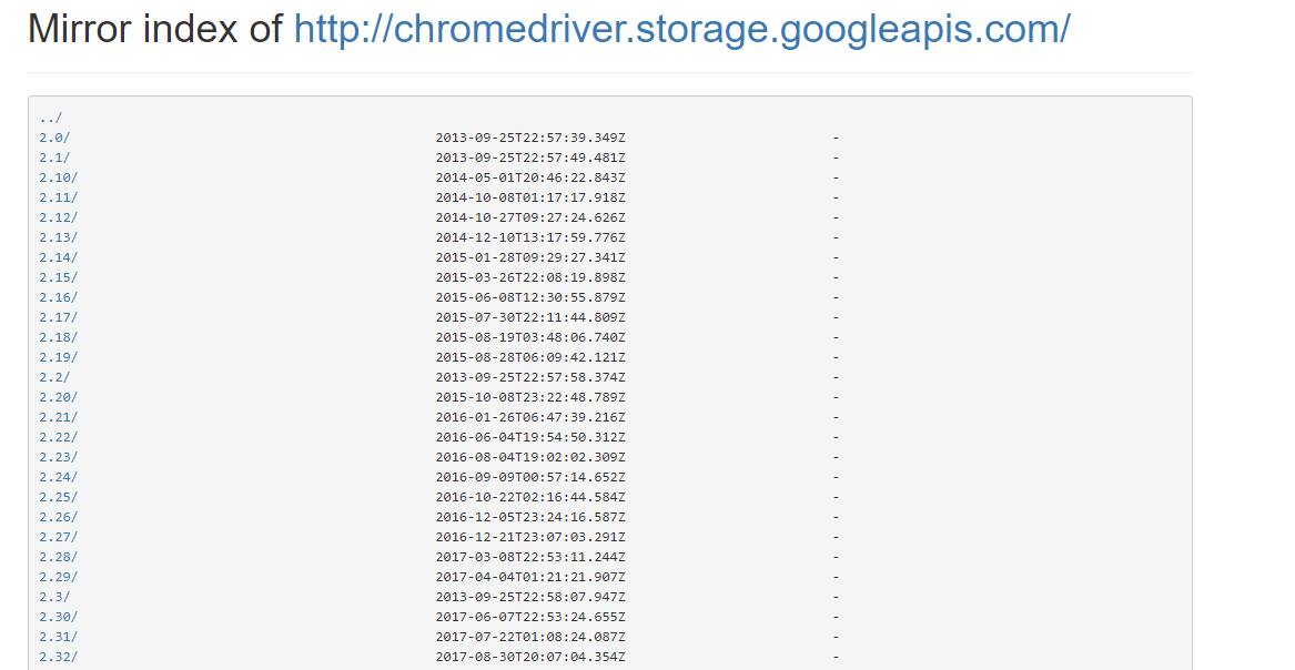 WebDriverException: Message: ‘chromedriver‘ executable may have wrong permissions._chromedriver ...