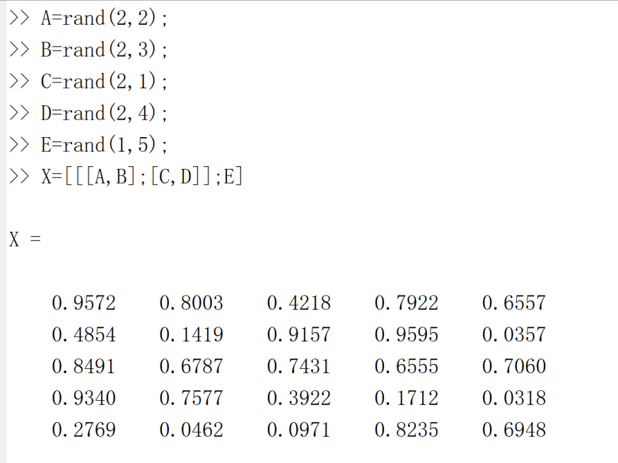 matlab实现矩阵拼接_matlab 矩阵拼接-CSDN博客