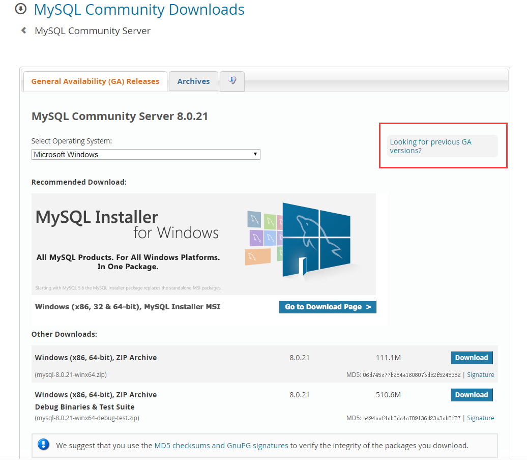 Tutorial de instalación de MySQL Community Server - programador clic