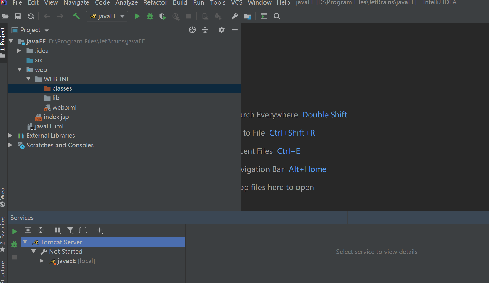 javaEE——创建Web项目_javaee创建web项目-CSDN博客