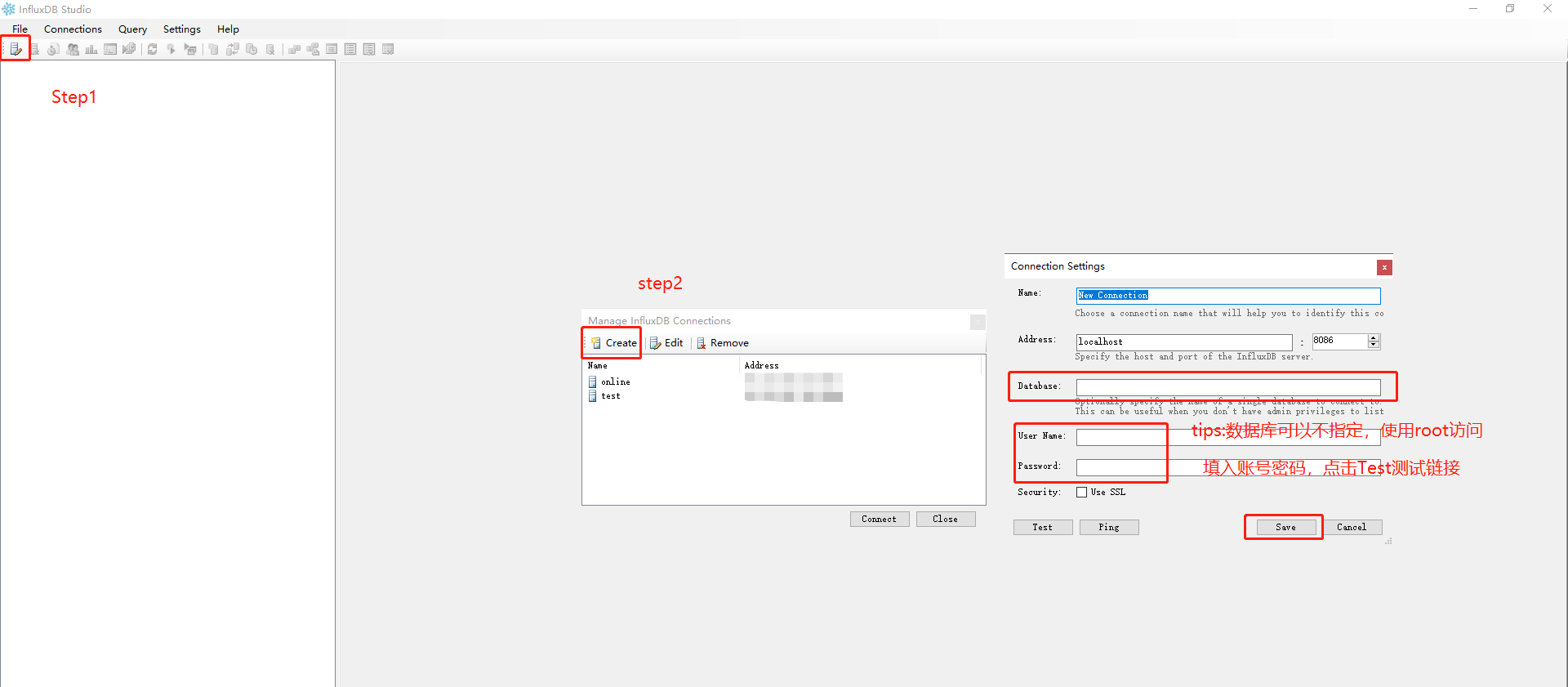时序数据库 influxDB （入门）/InfluxDB stadio可视化工具 部署、管理、配置、使用_influxdb studio-CSDN博客