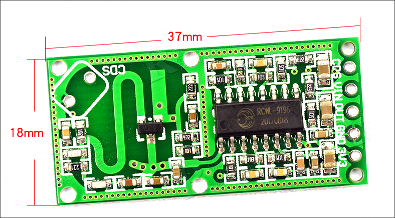 RCWL-0516微波雷达感应开关 人体感应传感器，迷你多普勒雷达-CSDN博客