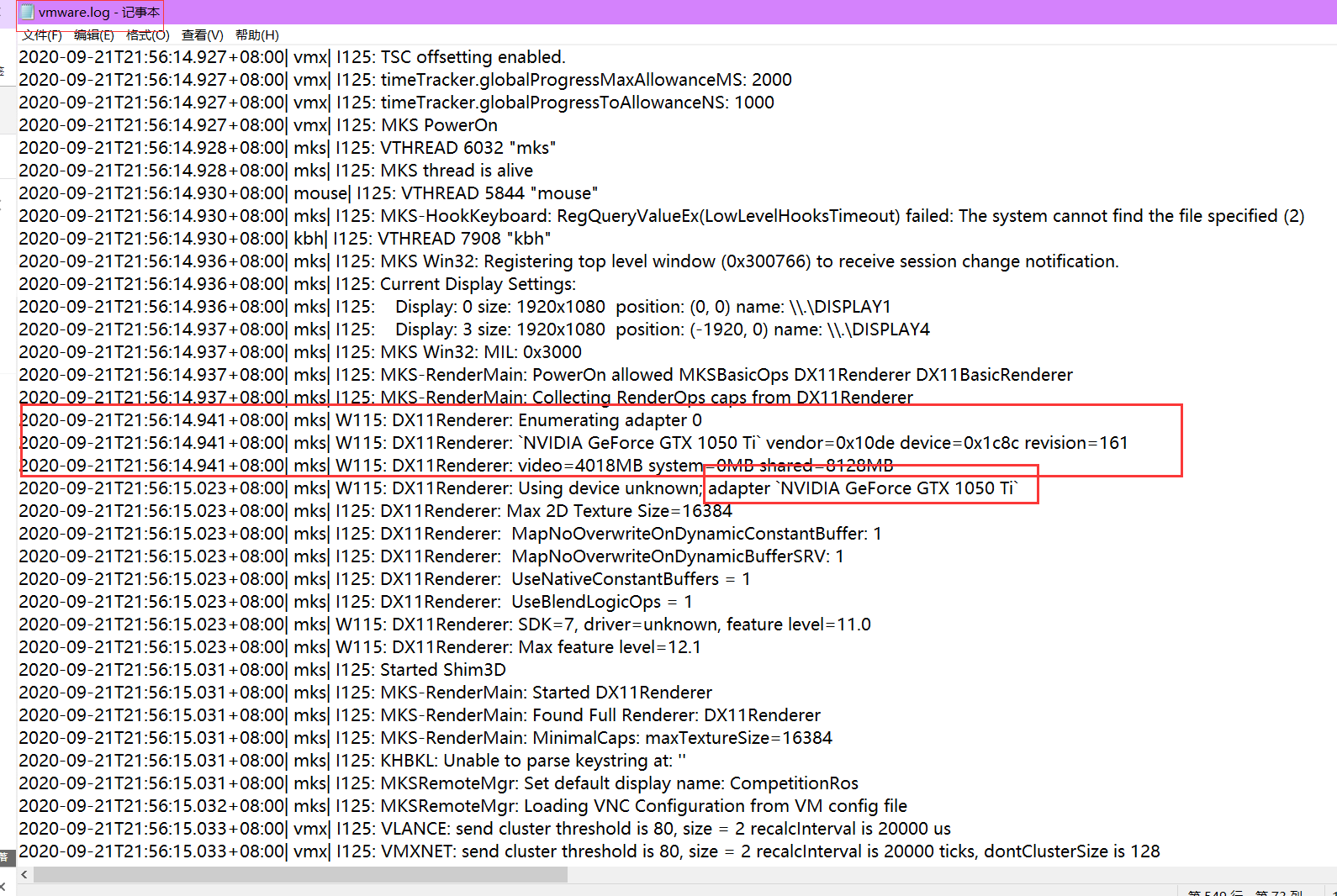 vmware使用显卡 | vmware切换显卡 | vmware显卡配置_0x10de-CSDN博客