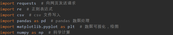 Python爬虫与数据可视化案例(共享源码)python爬取数据及可视化代码 Csdn博客