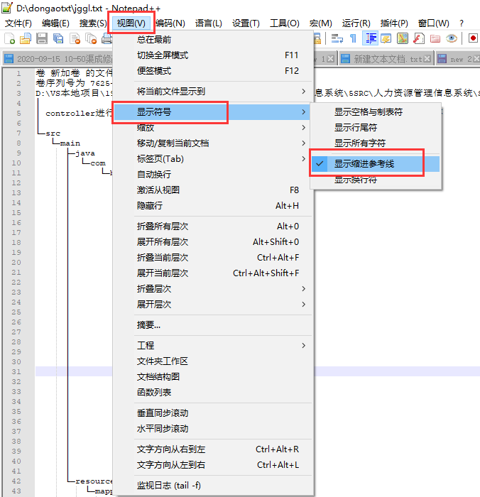 Notepad 去掉竖向缩进虚线 Notepad对齐线怎么关掉 Csdn博客