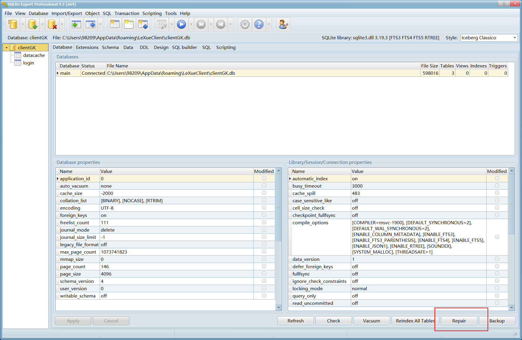 Sqlite3数据库修复方法sqlite3 325版本修复数据库失败 Csdn博客 