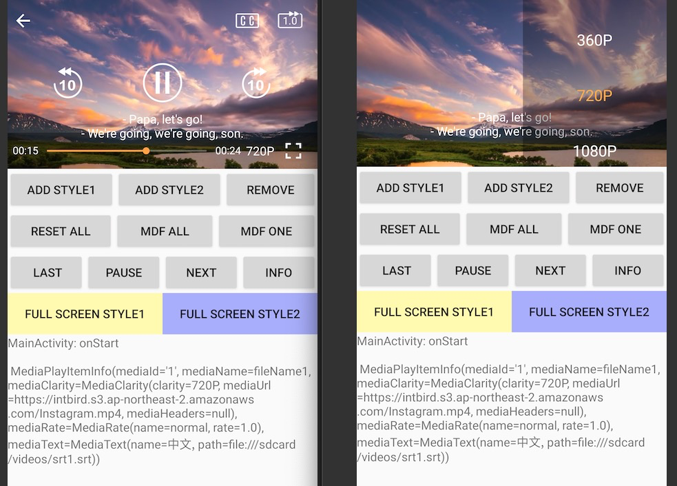 android media player实现一个可手势滑动控制 + 可以调节分辨率|字幕|倍速的视频播放器(MediaPlayer + ExoPlayer实现)_exoplayer切换分辨率 ...