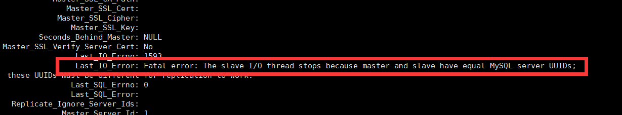 解决MySQL主从复制时主机和从机UUID相同问题_rockylinux配置mysql主从同步总是显示uuid一样,io线程no状态-CSDN博客