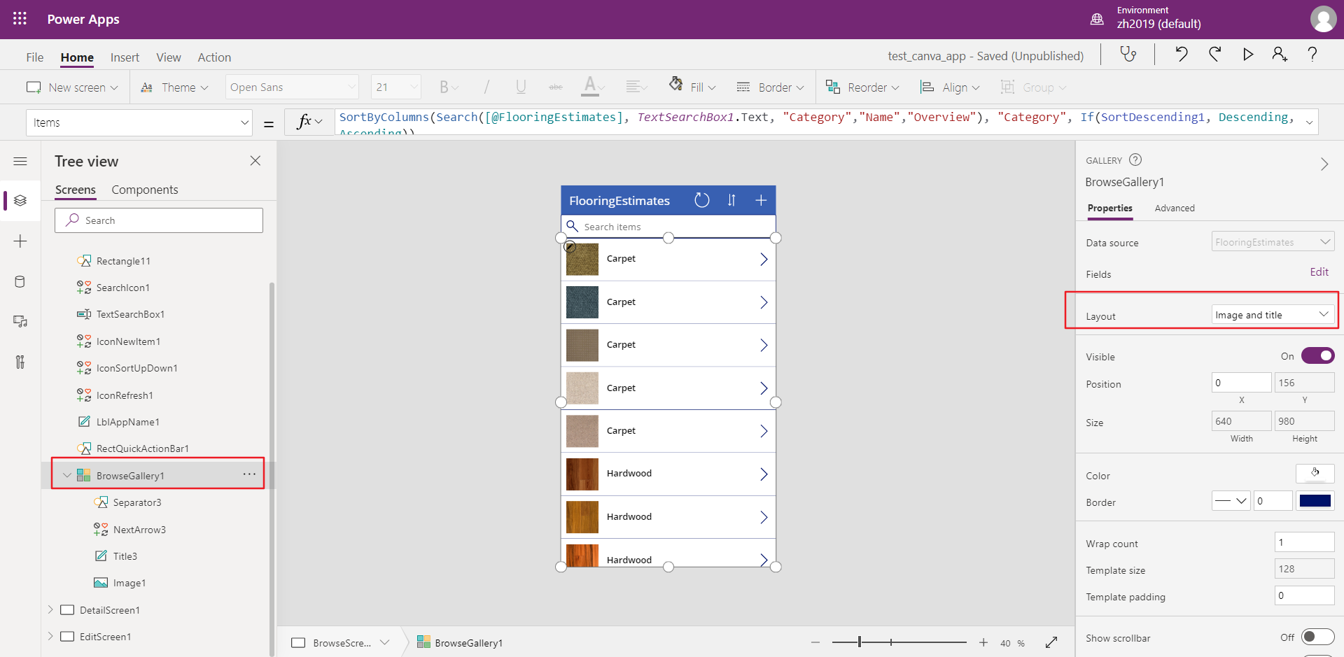 【Power Apps】04 自定义Canvas app screen样式以及通过函数设置数值显示格式_powerapp怎么设计界面-CSDN博客