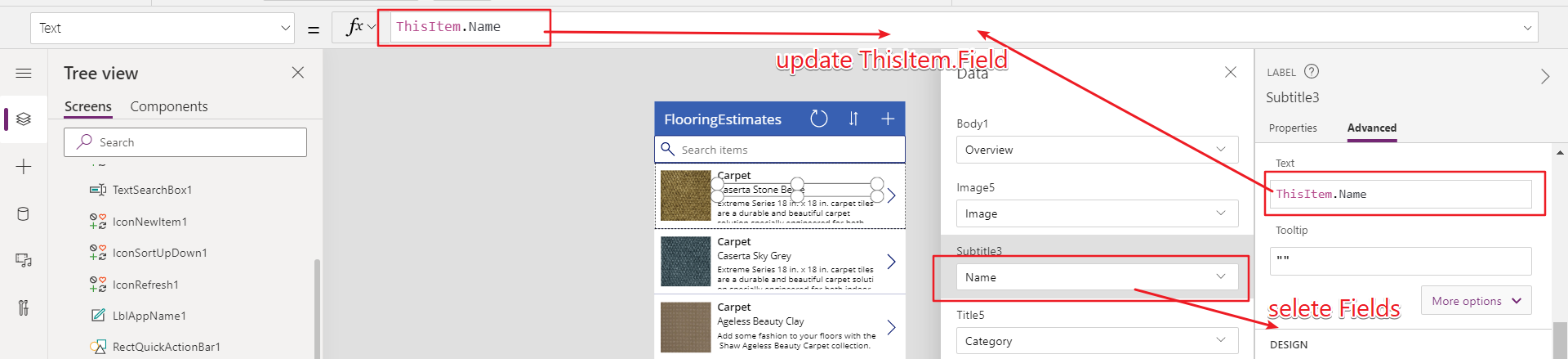 【Power Apps】04 自定义Canvas app screen样式以及通过函数设置数值显示格式_powerapp怎么设计界面-CSDN博客