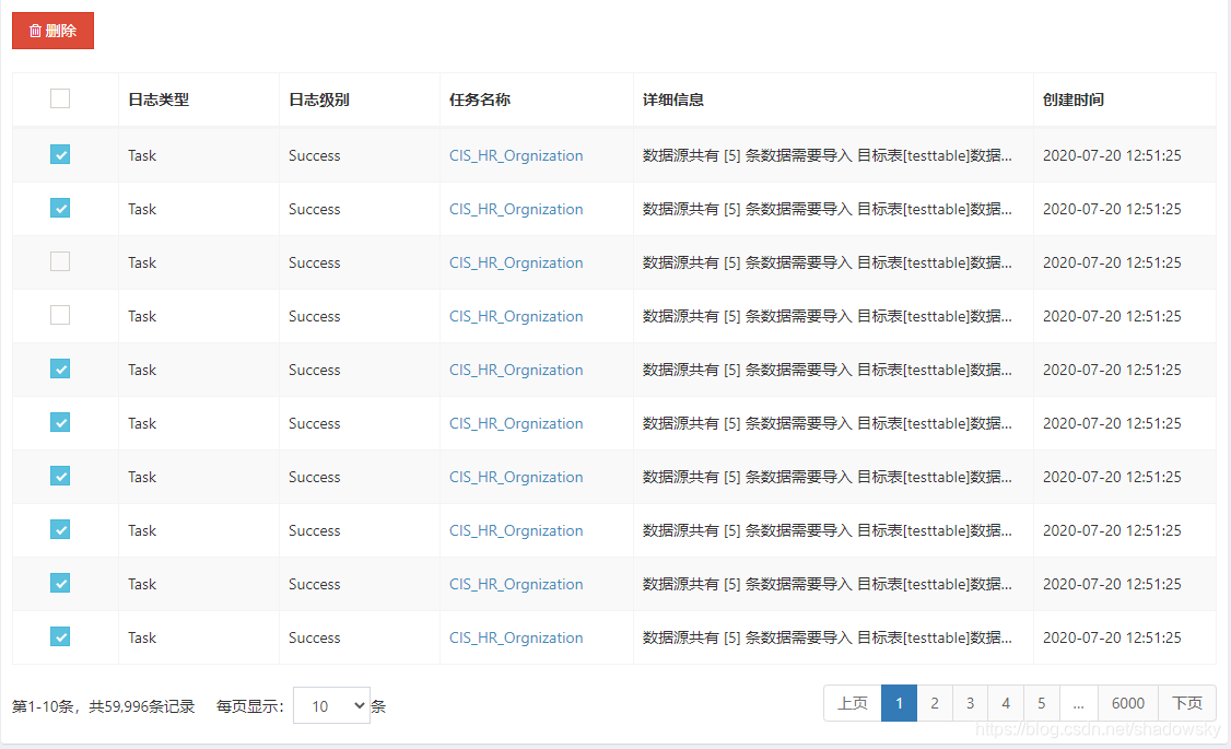 Jquery Datatable 跨页选择及全选jquerydatatable全选 Csdn博客