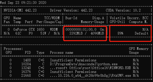 Windows下查看GPU（NVIDIA）的使用情况_gpustat windows-CSDN博客