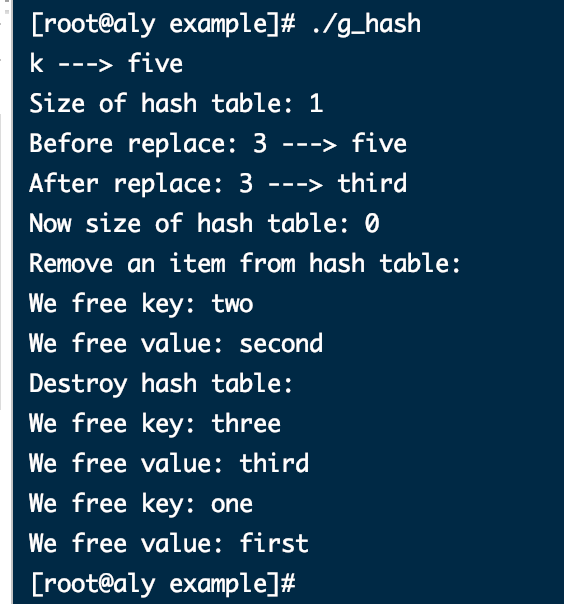 Linux glib库hash表GHashTable介绍-CSDN博客