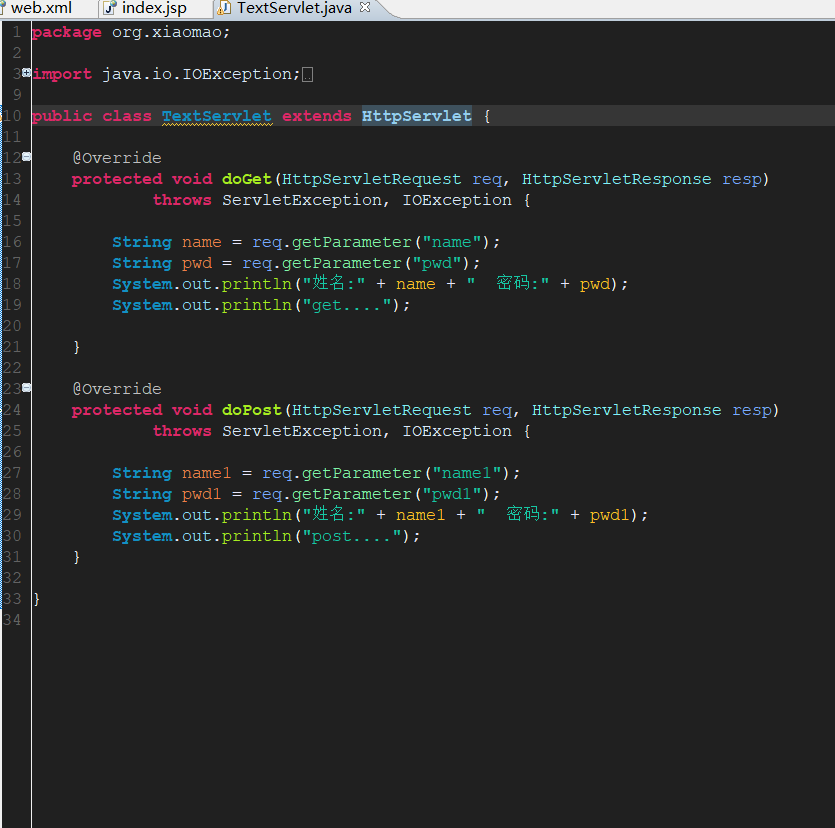 servlet的doget dopost 方法的使用(一)_com.gzy.servlet.adduserservlet.doget-CSDN博客