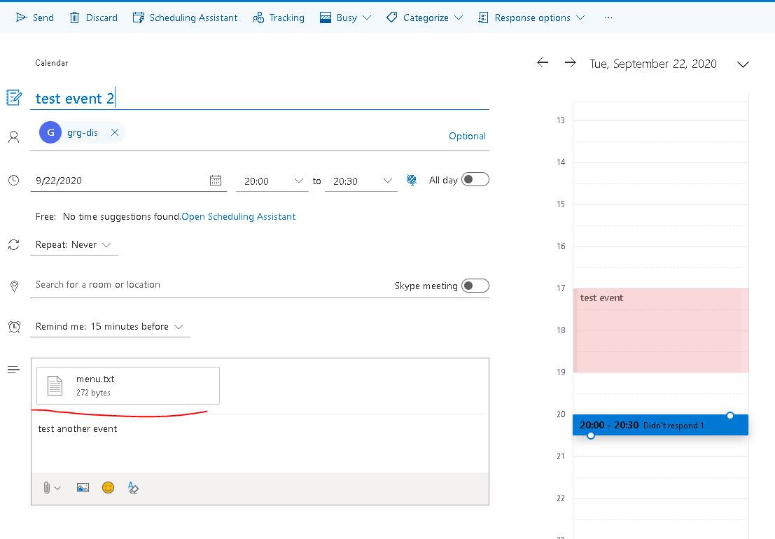 如何通过Microsoft graph api 给Office365 Outlook event添加附件?How to add ...