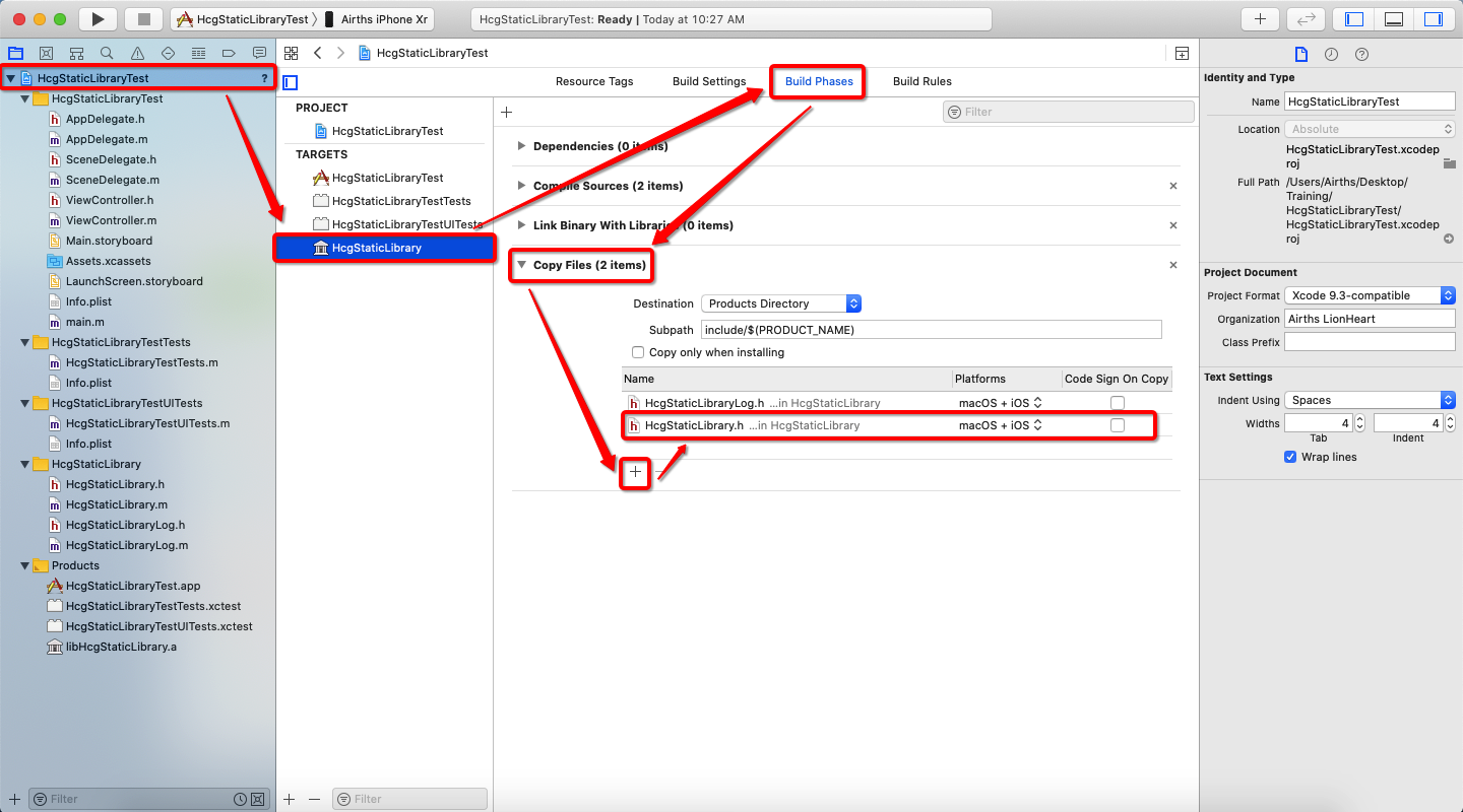 XCode 创建：静态库 && 动态库 && Framework_xcode @rpath-CSDN博客