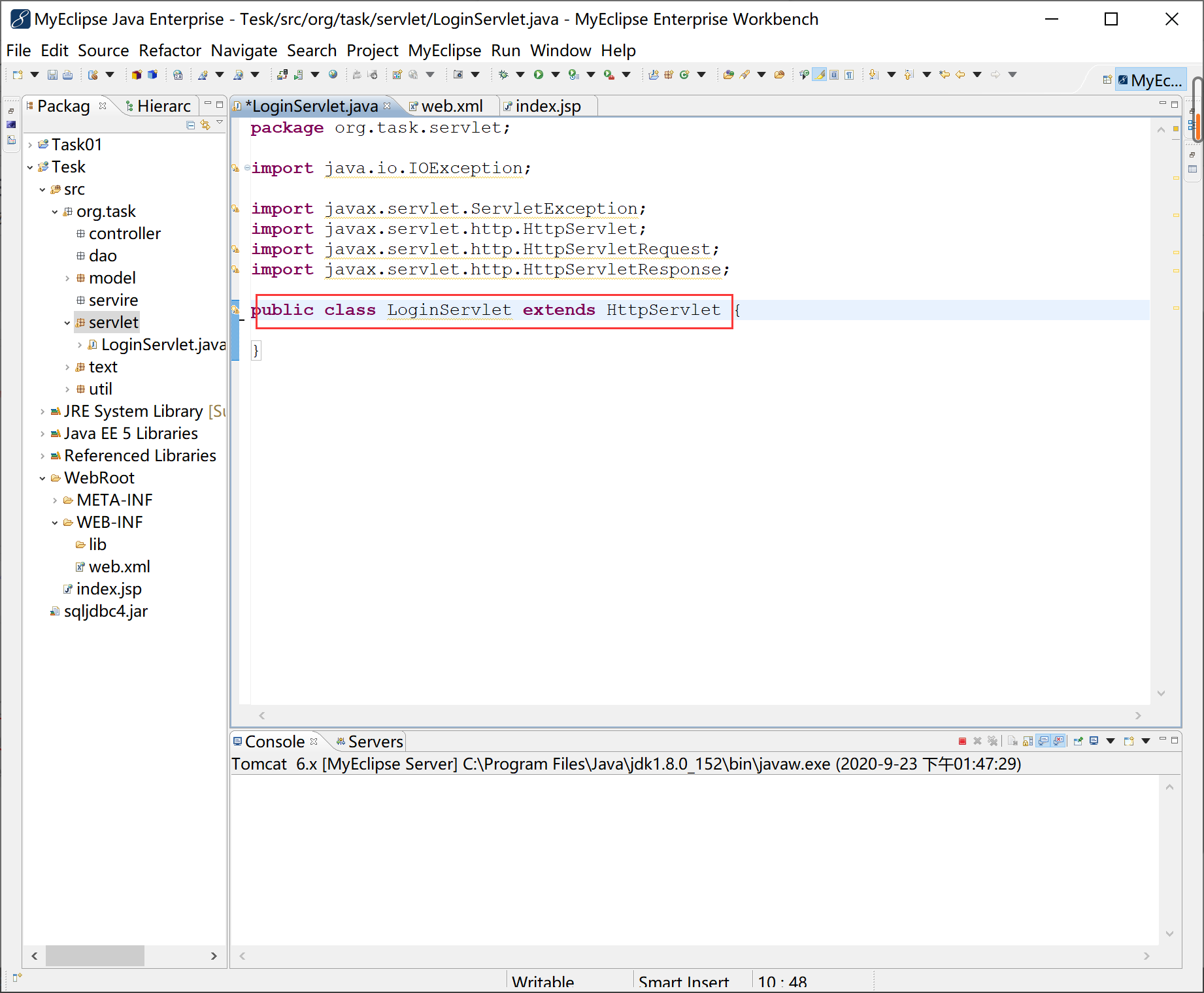 servlet的doGet、doPost方法的使用_dopost和doget如何生成-CSDN博客