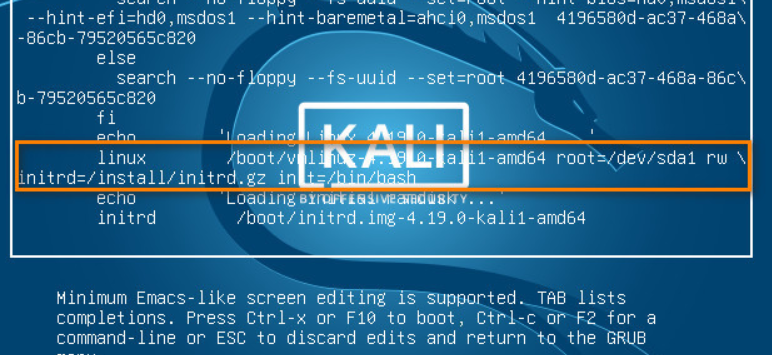 Kali Linux系统密码重置登录-解决忘记密码问题_kali登陆密码忘了-CSDN博客