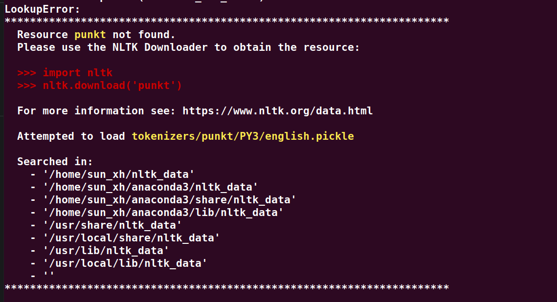 nltk中的punkt怎么搞_nltk punkt-CSDN博客