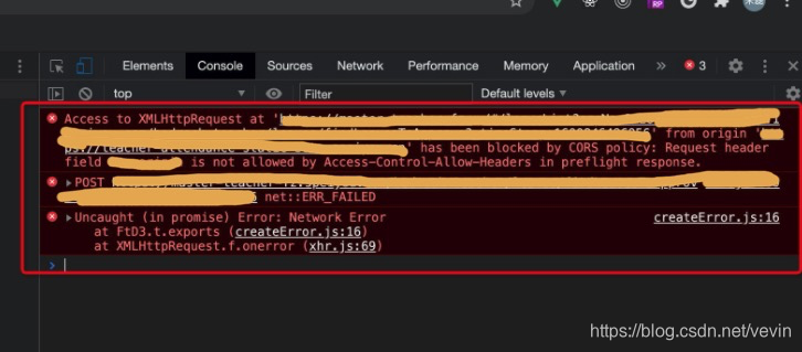 跨域response To Preflight Request Doesn‘t Pass Access Control Check It Does Not Have Ok
