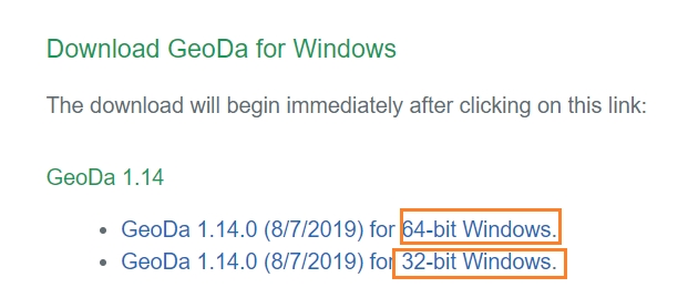 GeoDa的下载与安装_geoda下载-CSDN博客
